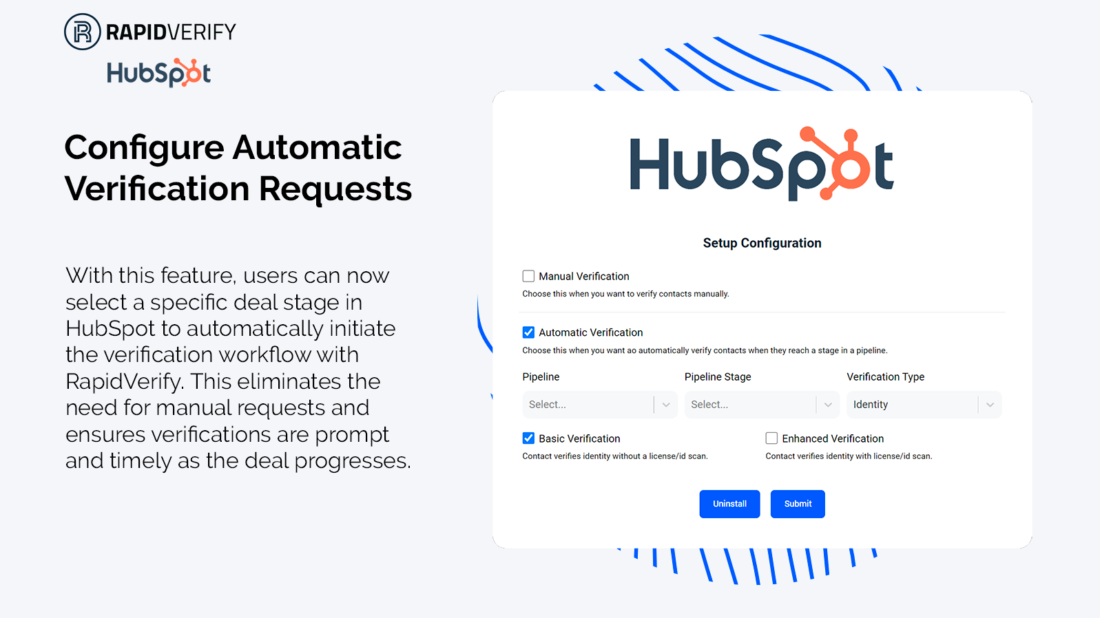 RapidVerify HubSpot Integration | Connect Them Today